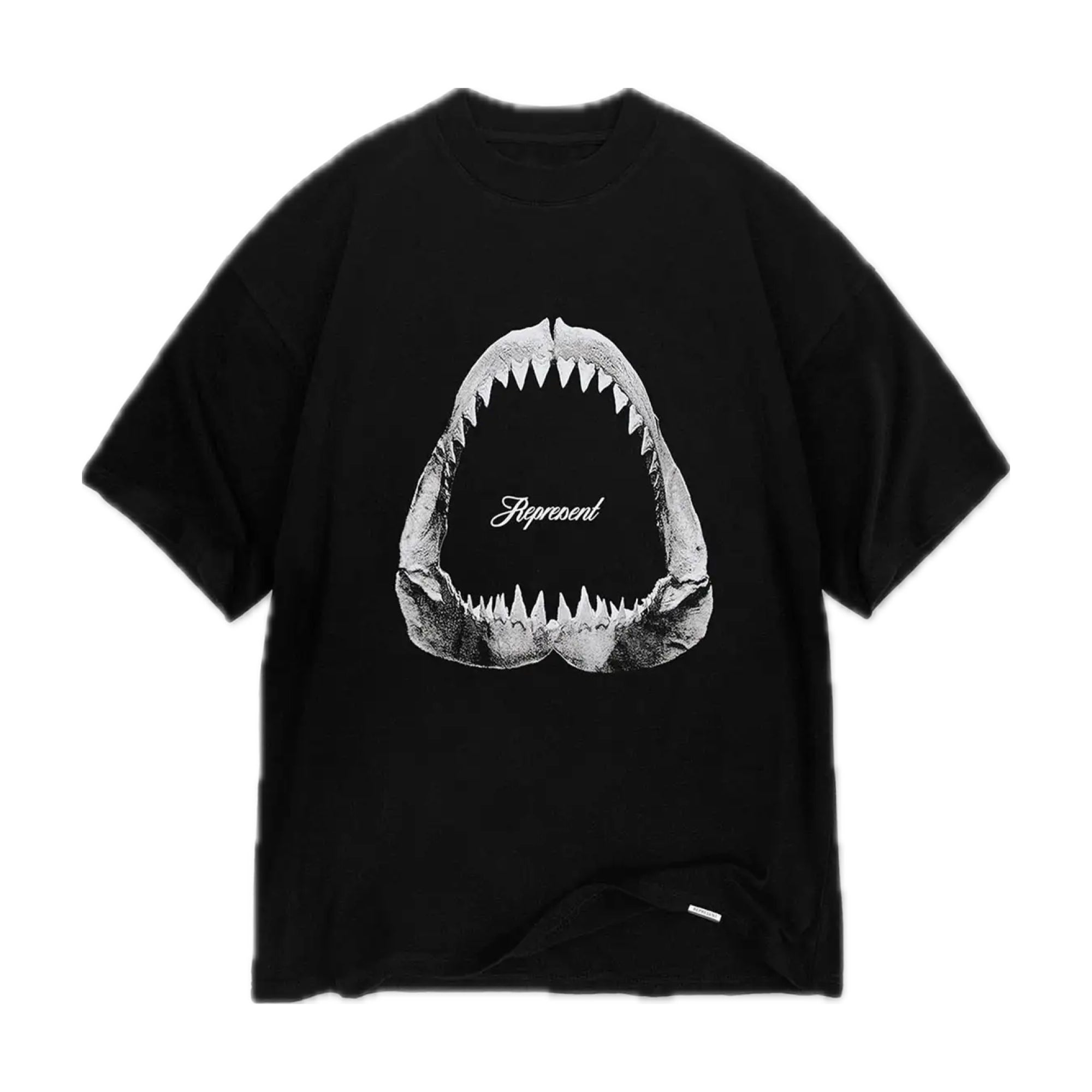 Represent Shark Jaws Tee Black – CRUIZER