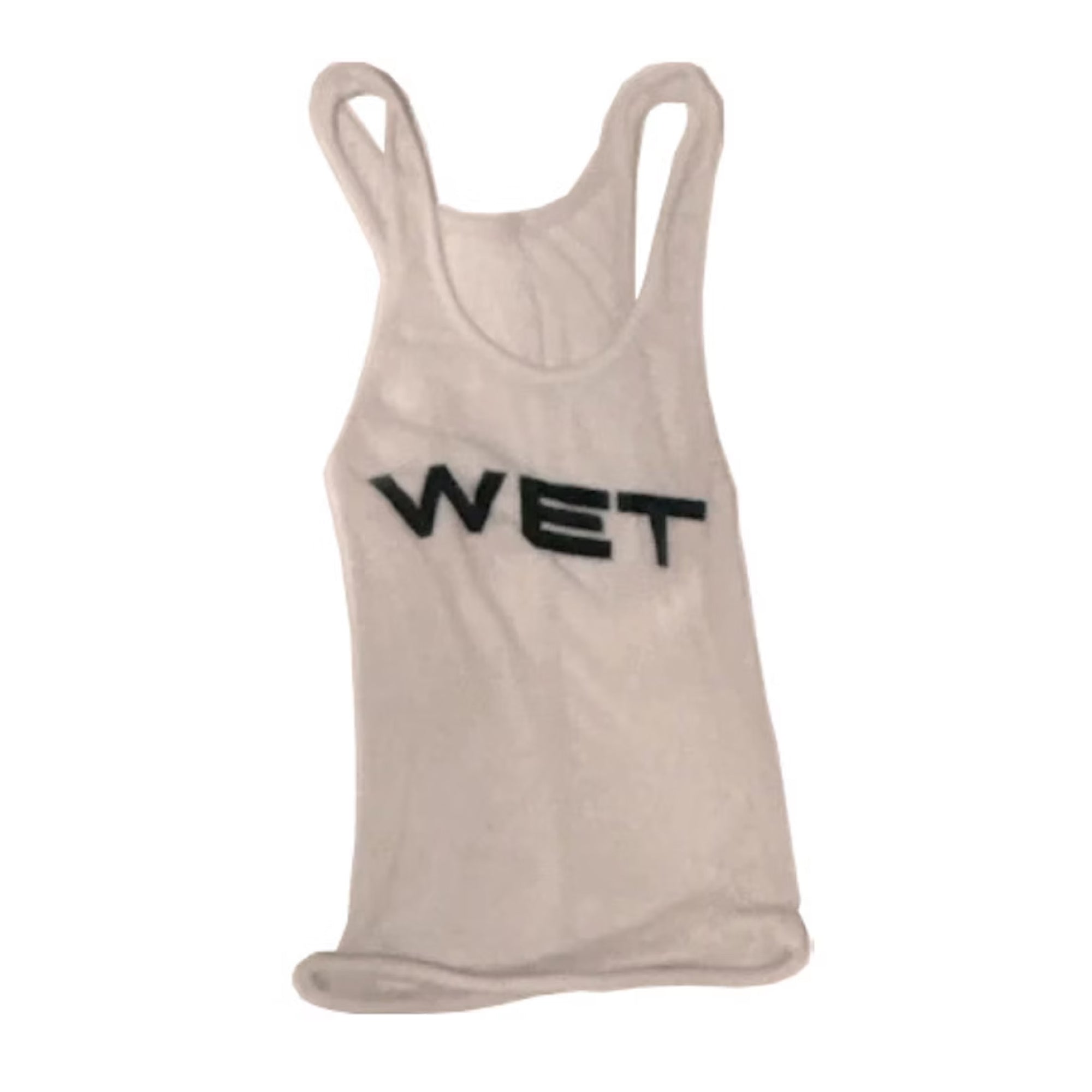 Yeezy Wet Tank Top White – CRUIZER